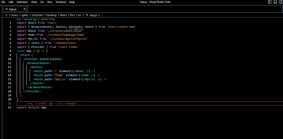 REACT ROUTER DOM @V6. Hello React Developers welcome to new… | by Upkar Tiwari | Aug, 2023 | Medium