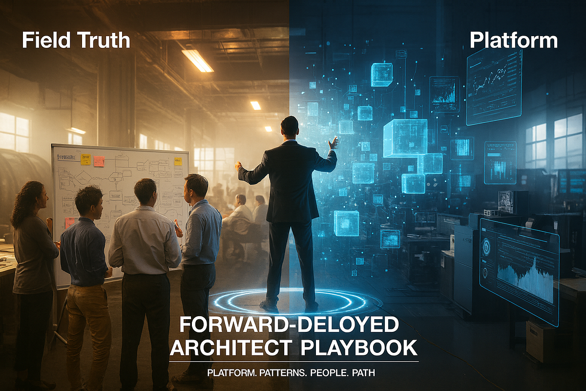From Field Truth to Platform: The Forward‑Deployed Architect Playbook ...
