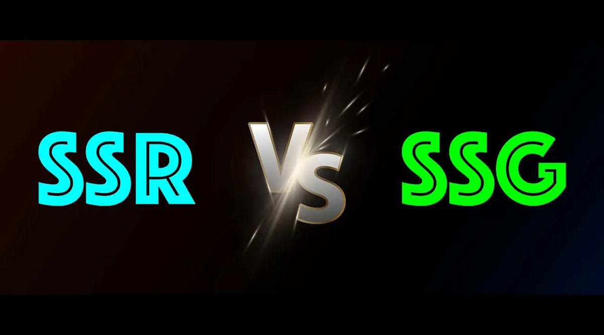 What is Server Side Rendering (SSR) and Static Site Generator (SSG) in ... What is Server Side Rendering (SSR) and Static Site Generator (SSG) in ...