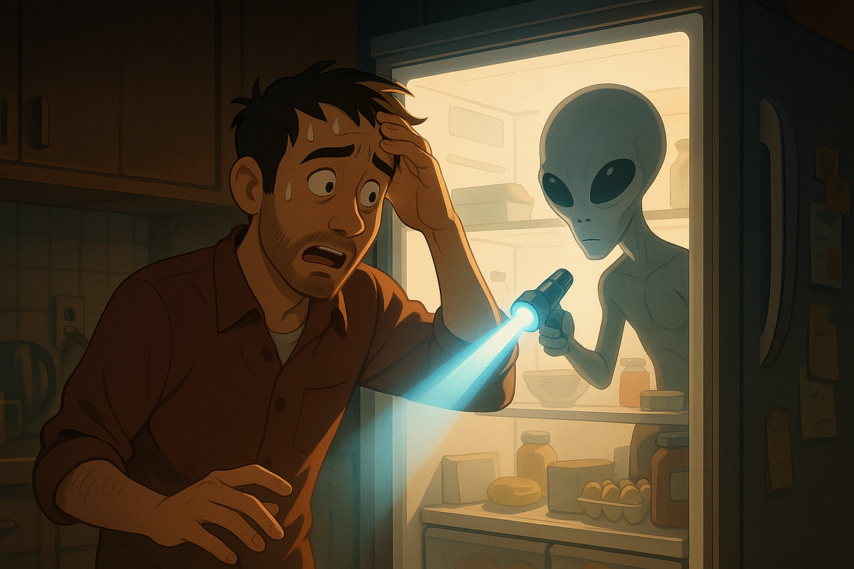 Maybe the Aliens Just Keep Wiping My Memory | by Nara Senandika | No ...