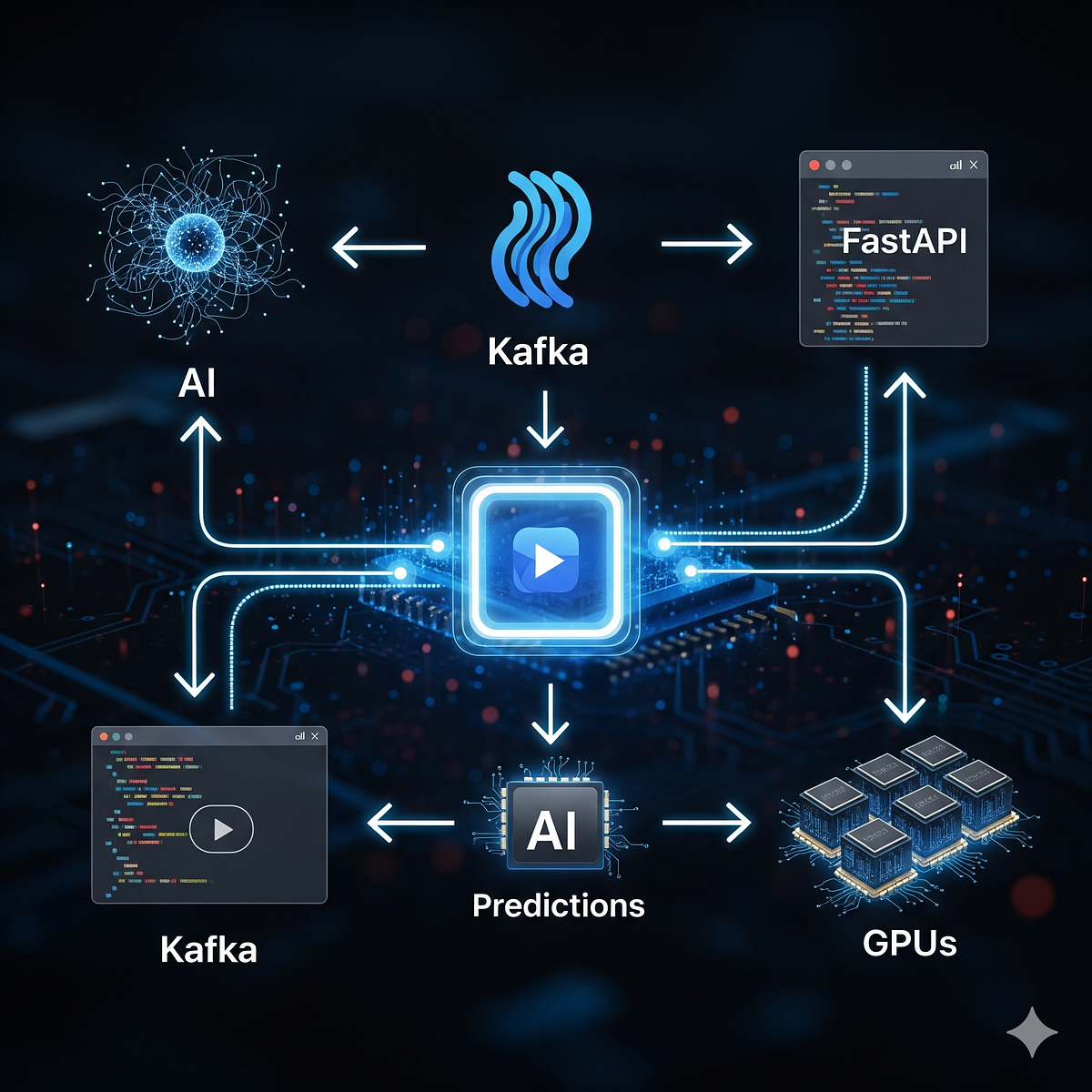 Async Pipelines for AI: How I Combine Kafka, FastAPI, and GPUs for Streaming Predictions | by ...