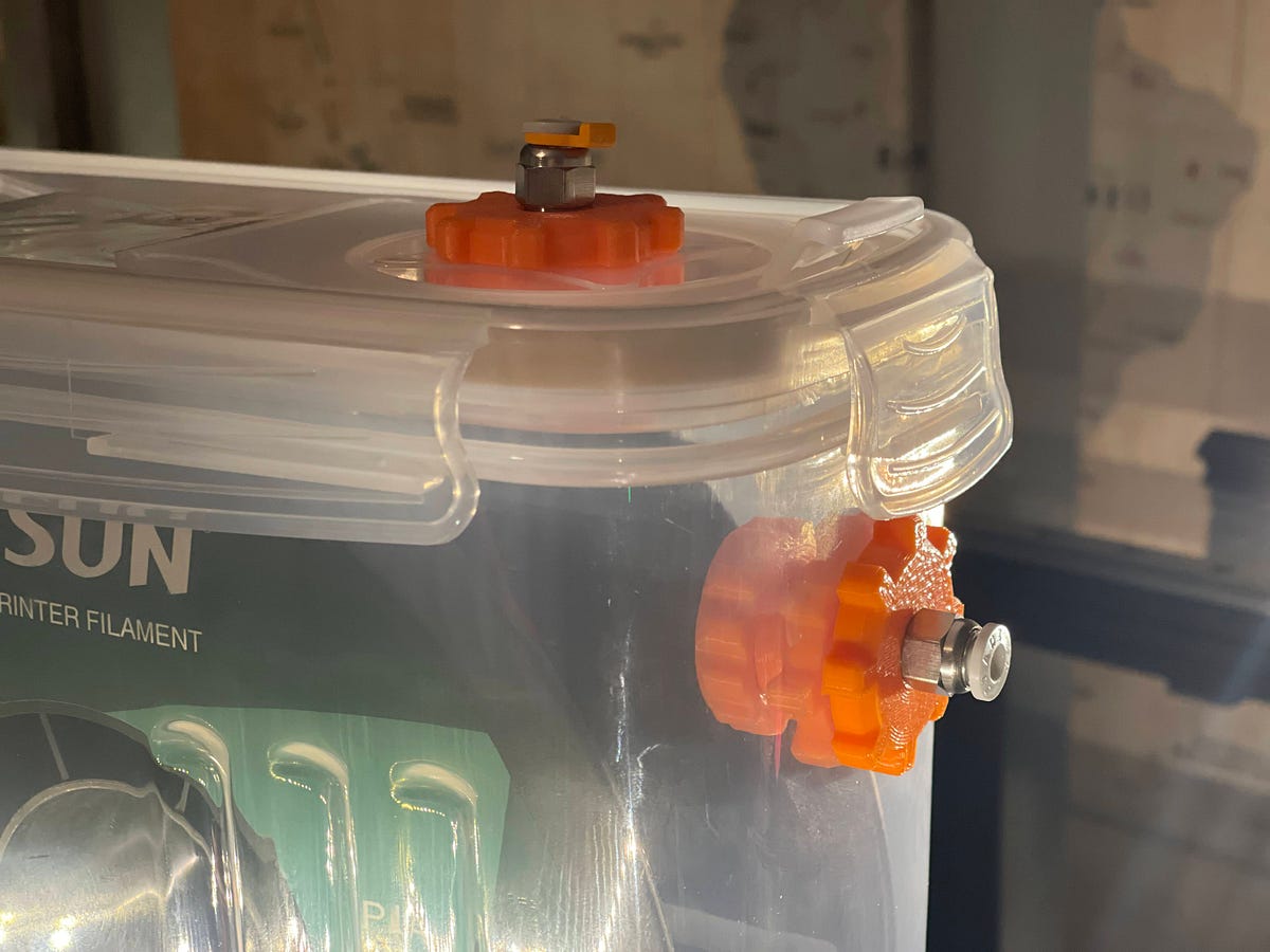 DIY Dry Box For 3D Printer Filament | by Michael James Wilson | Medium