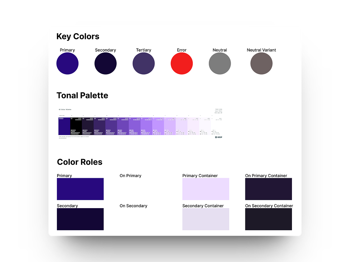 Creating a Color System Using Google Material Design | by Ibrahim A ...