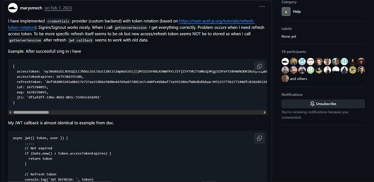 JWT Token Refresh Issue in Auth.js v5 — The Infamous “Outdated Token in ...