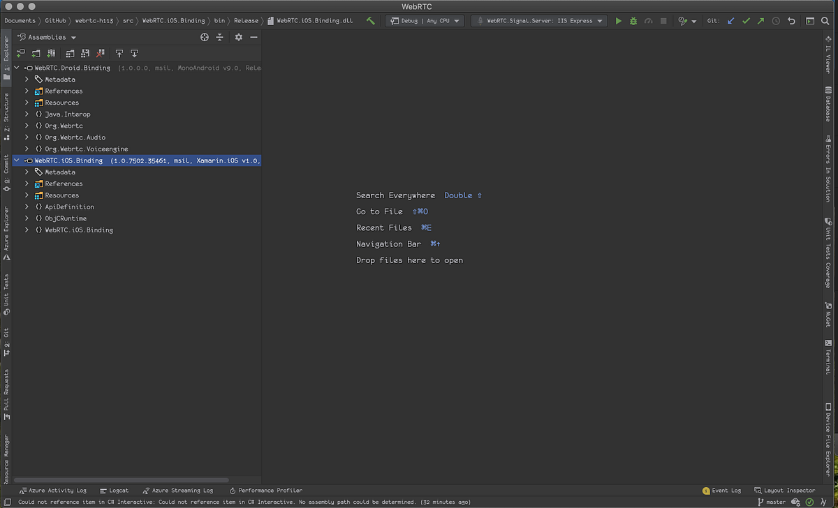 BUILDING A UNIFIED WEBRTC LIBRARY FOR XAMARIN. | by Paula Aliu | Xamarin WebRTC | Medium
