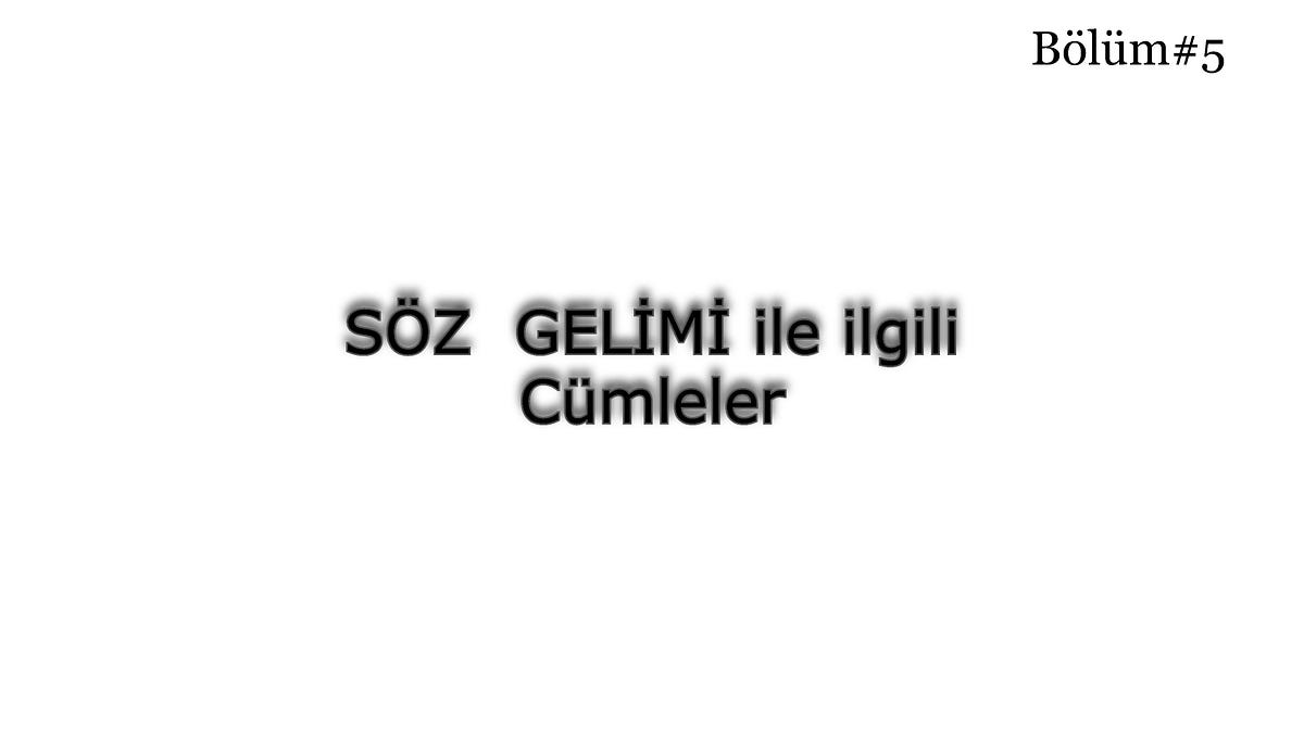 “SÖZ GELİMİ” ile ilgili cümleler. Farklı kelimeleri seçip bu ...