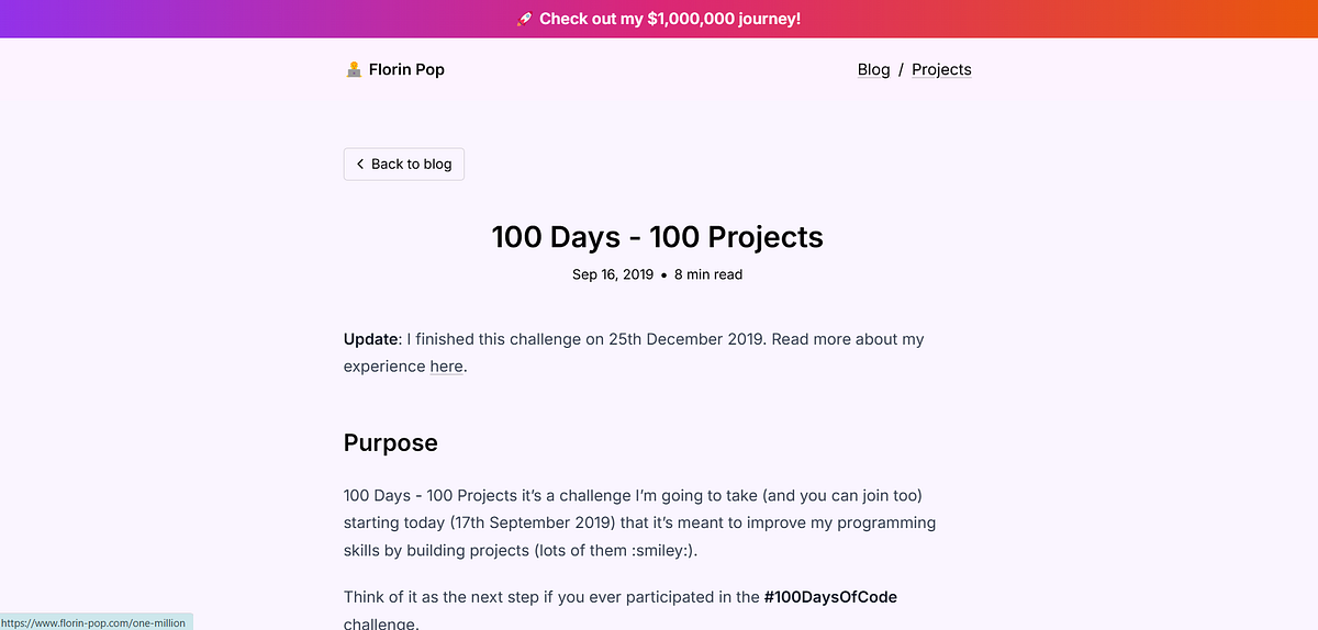 100 Days, 100 Projects: Take On This Epic Challenge in 2025! | by Let's Code Future | Medium