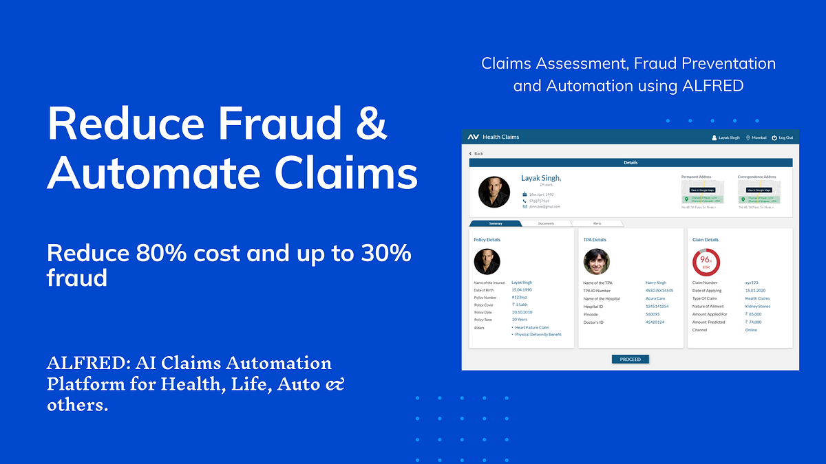 ALFRED — Unified AI Health Claims Automation, Risk, Fraud & Decision ...