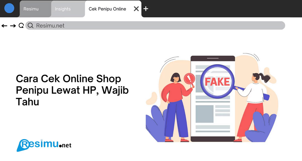 Cara Cek Online Shop Penipu Lewat HP, Wajib Tahu - Cekresi.me - Medium