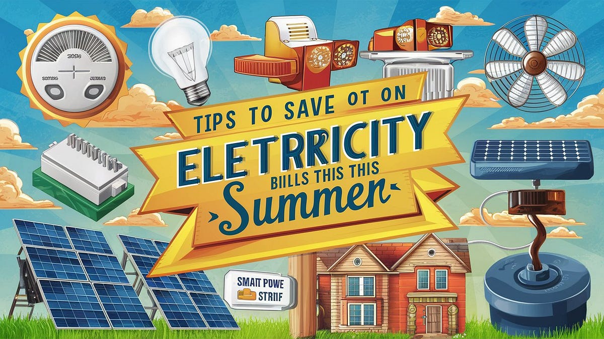 Save on Electricity Bills This Summer — Tips and Tricks | by Alex ...