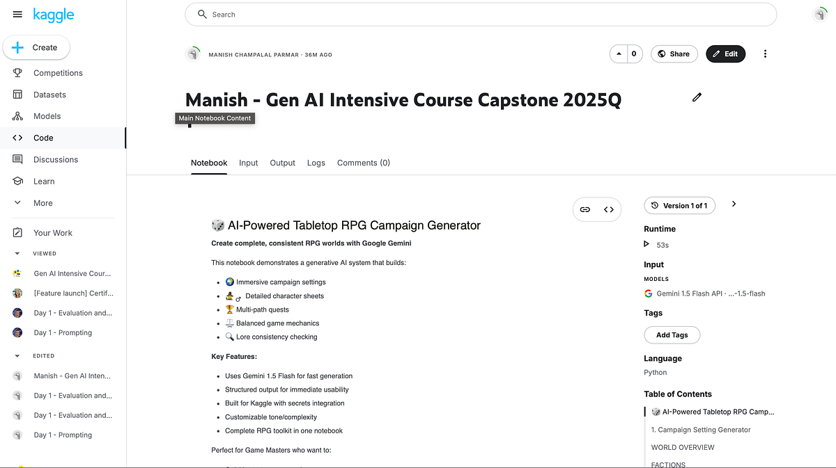 Revolutionizing Tabletop RPGs with AI: My Journey Building a Campaign ...
