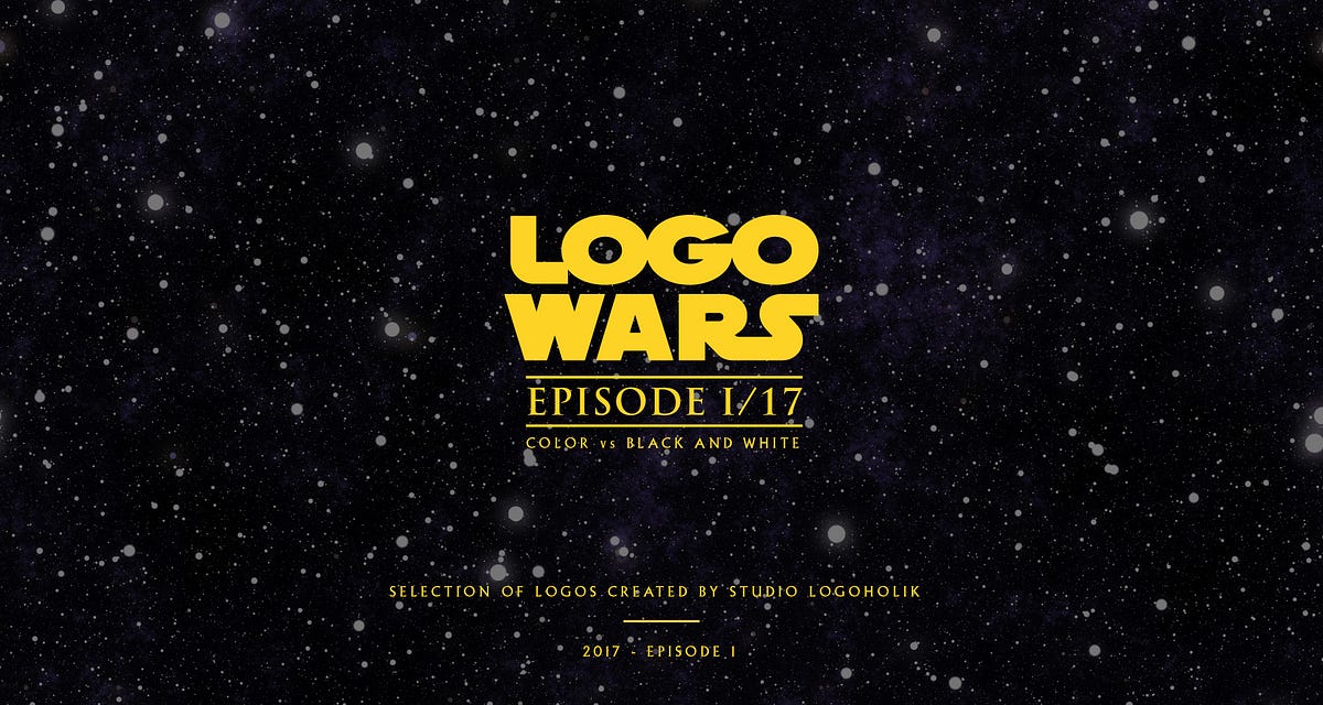 LOGOWARS — Color vs Black and White | by Bojan Stefanovic | Medium