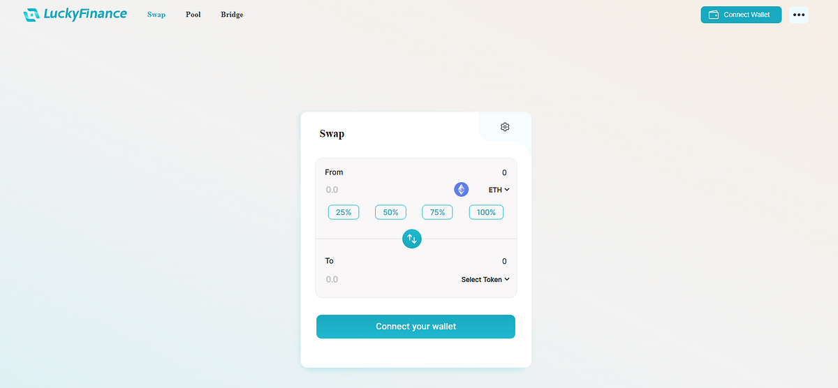 LuckyFinance Introduction. 1. LuckySwap — — A One-stop DeFi… | by ...