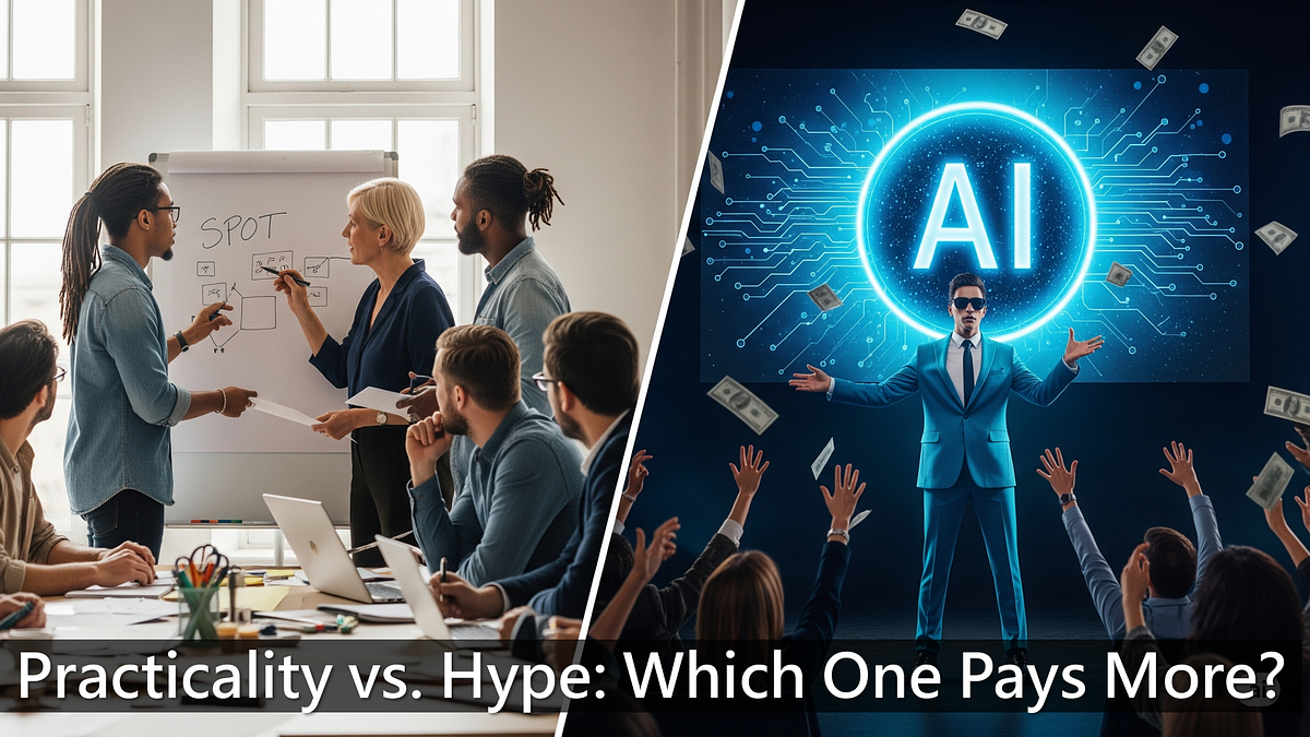 Practicality vs. Hype: Which One Pays More? | by Ching-Pei Li (李清培 ...