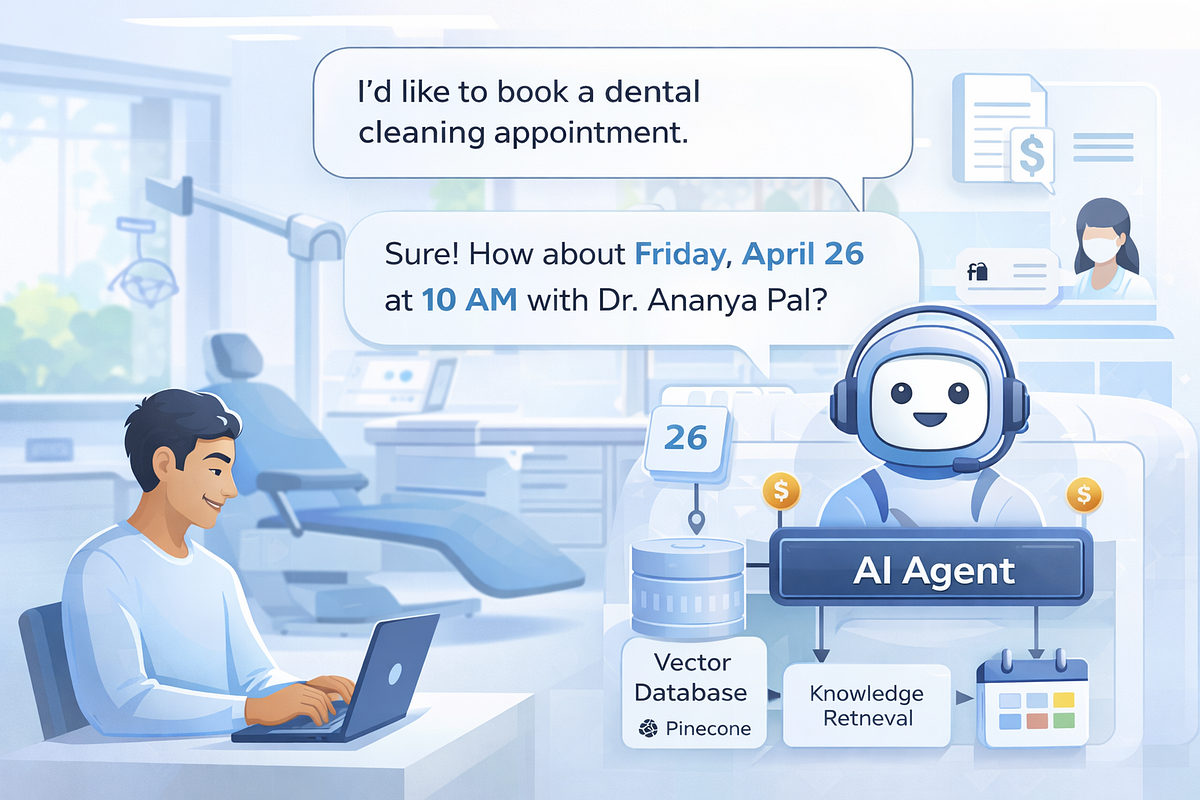Building a Production-Grade AI Agent for Dental Appointment Booking ...