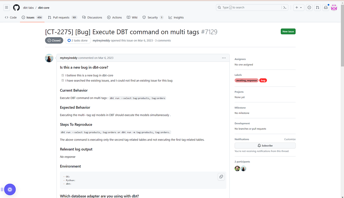 How to run the multi-tag selector in dbt | by Hugo Lu | Medium