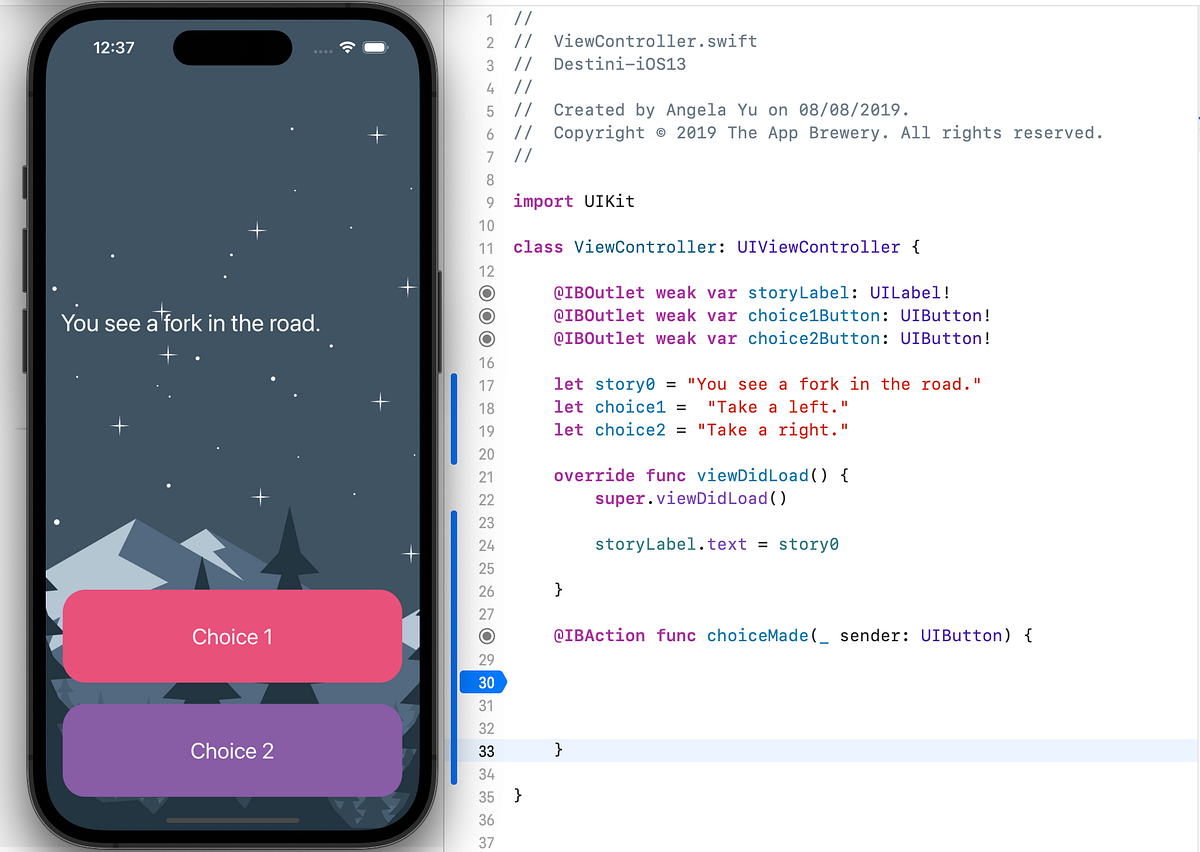 ⓴ Choose Your Own Adventure. Clone the app from app brewery | by Janus | Medium