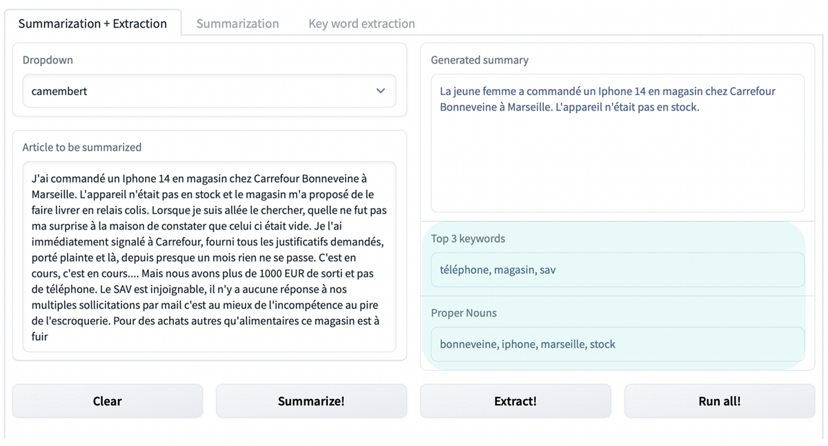 Text Summarization and Keyword Extraction from customer reviews in ...
