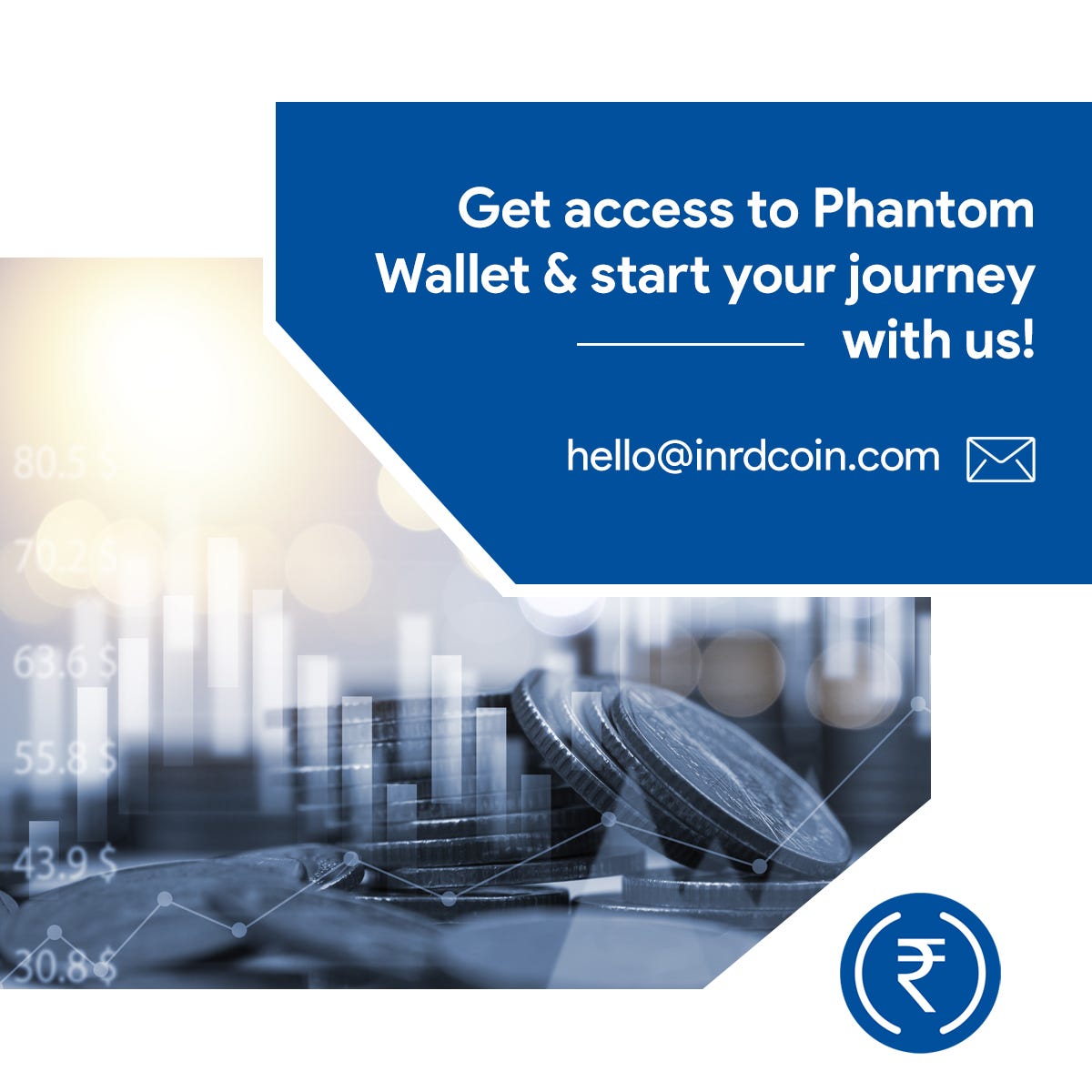 Get access with your favorite wallet - Indian Rupee Digital - Medium