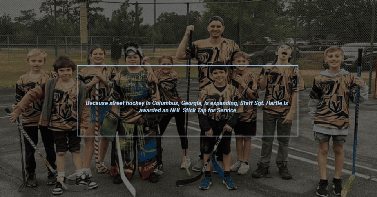Because street hockey in Columbus, Georgia, is expanding, Staff Sgt ...