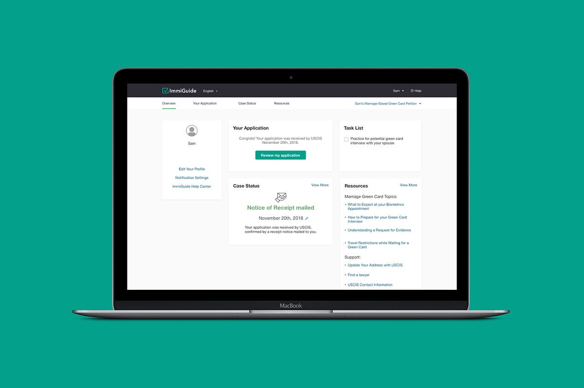 How to simplify the immigration application process — a UX case study ...