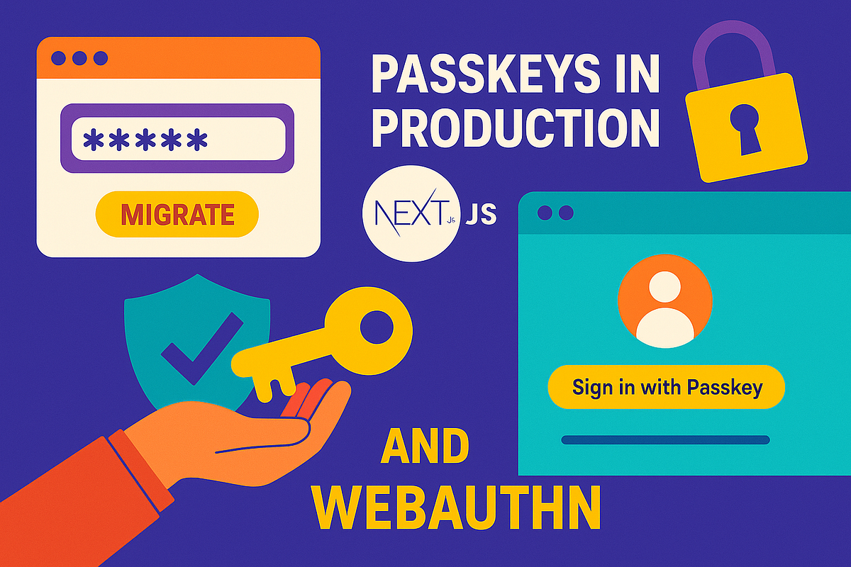 Passkeys in Production with Next.js and WebAuthn | by Melvin Prince | Better Dev — NextJs/React ...