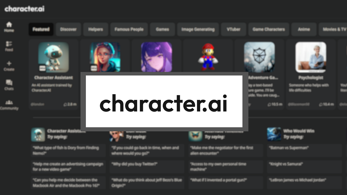 Despite Producing No Revenue, Character.AI has Received Funding from ...