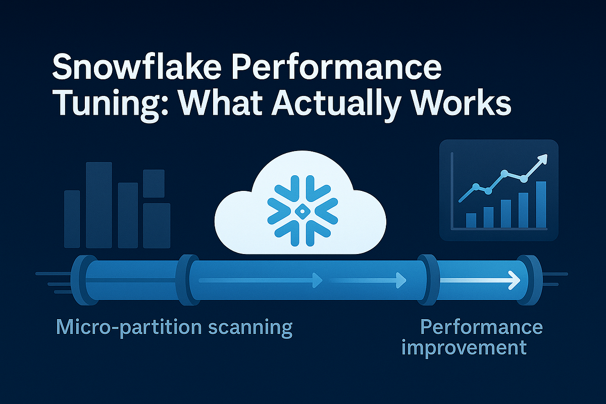 Snowflake Performance Tuning: Practical Techniques That Actually Work ...