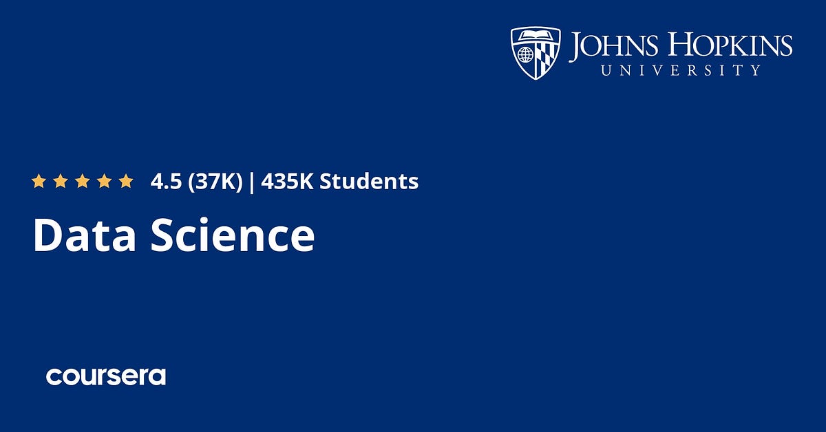 Review — Is Johns Hopkins Data Science Specialization on Coursera Worth ...