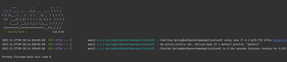Create your custom Spring Boot app banner | by Yonatan Karp-Rudin | Medium