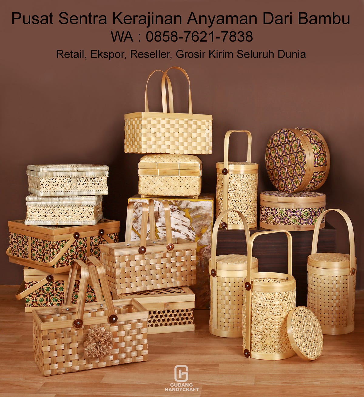 Pusat Sentra Kerajinan Anyaman dari Bambu | by Gudanghandycraft | Medium