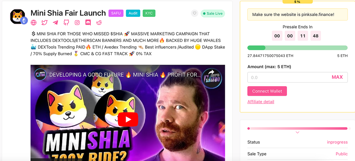 📢🌧 10 Minutes to the End of Fairlaunch!!! Fill your mining cart with ...