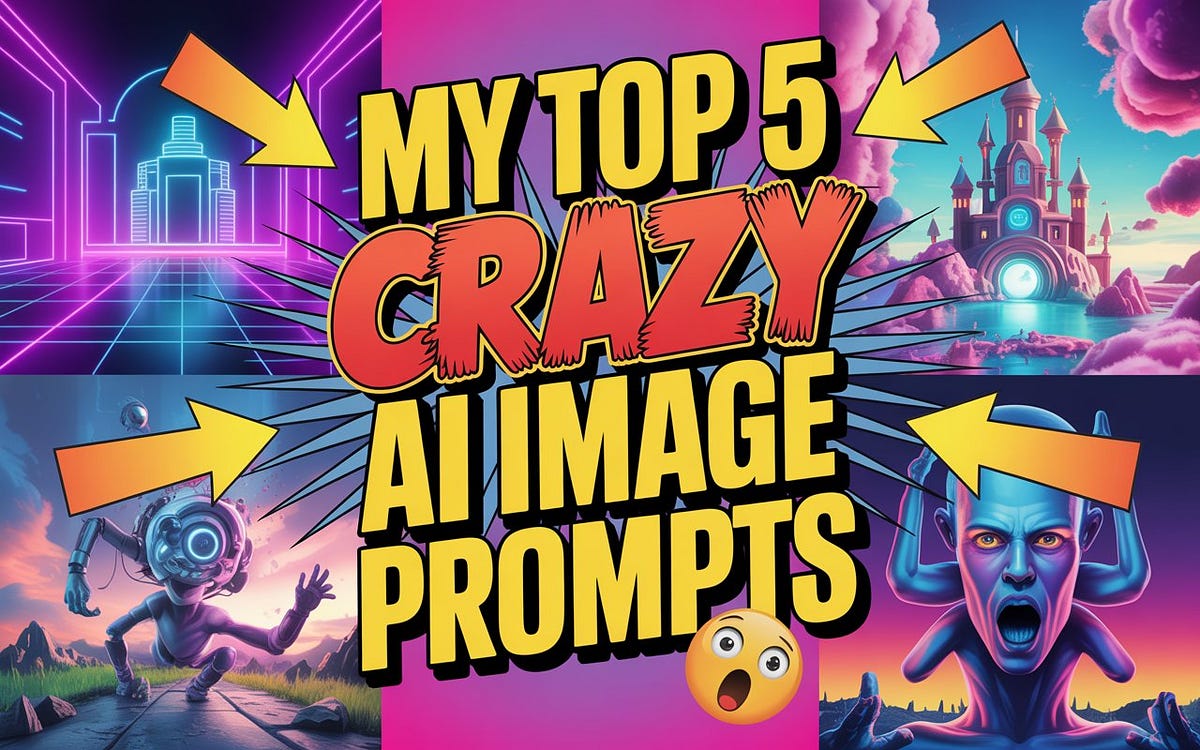 My Top 5 Crazy AI Image Prompts. I’ve been playing with AI image… | by ...