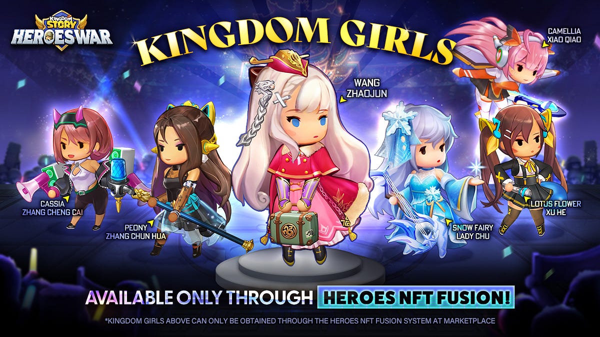 Heroes NFT Fusion: Heroes Introduction -1- | by KINGDOM STORY: HEROES WAR | Medium