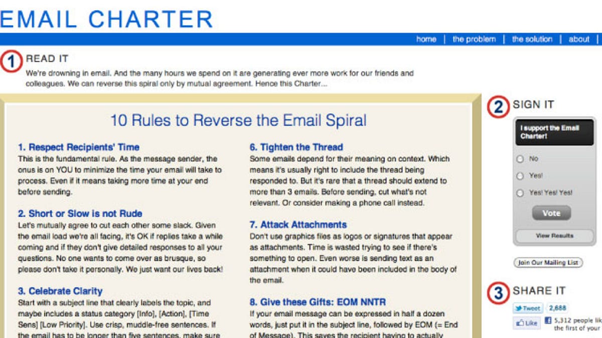 The Email Charter: an idea worth spreading | by Nenad Maljković ...