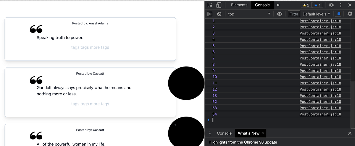 I reversed a list in React.js with shallow copying! | by James Bond ...
