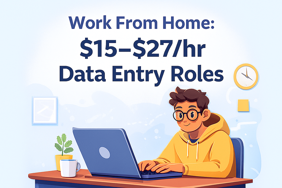 These 8 Real Data Entry Jobs Are Still Hiring in Late 2025 And Anyone ...