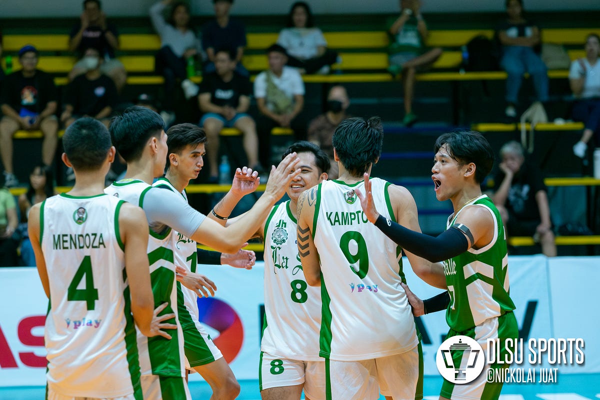 Green Spikers sweep EAC | by Steph Cooper | DLSU Sports | Medium