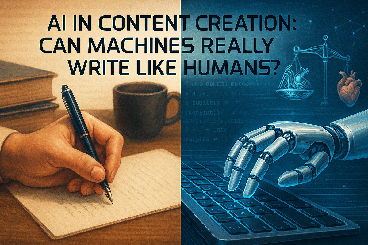 AI in Content Creation: Can Machines Really Write Like Humans? | by ...