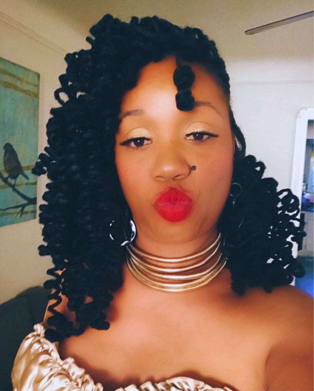 The Girl With The Baby Dolls — Became The Woman Crowned In Locs | by Amatulla Alexander | Dec ...