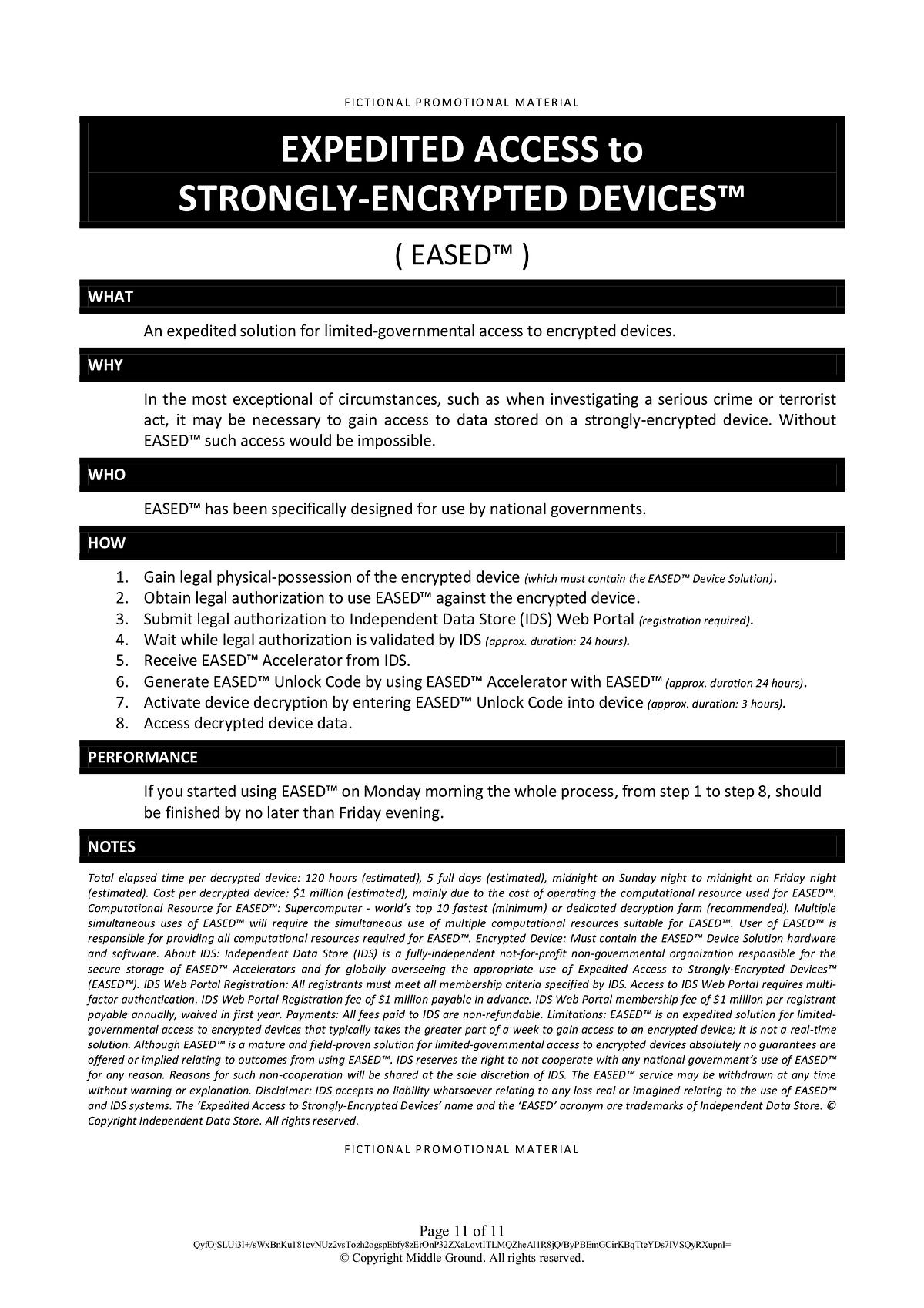 Expedited Access to Strongly Encrypted Devices (EASED) | by Middle ...
