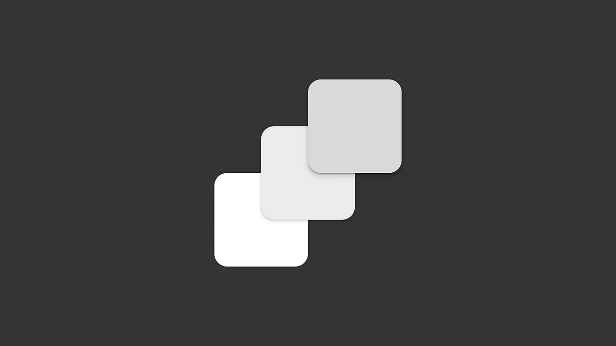 Elevation, Light & Shadow in Interface Design — Design Drill 3. | by ...