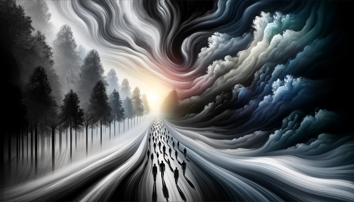 Embracing Life’s Shades of Grey: A Journey Beyond Black and White | by ...