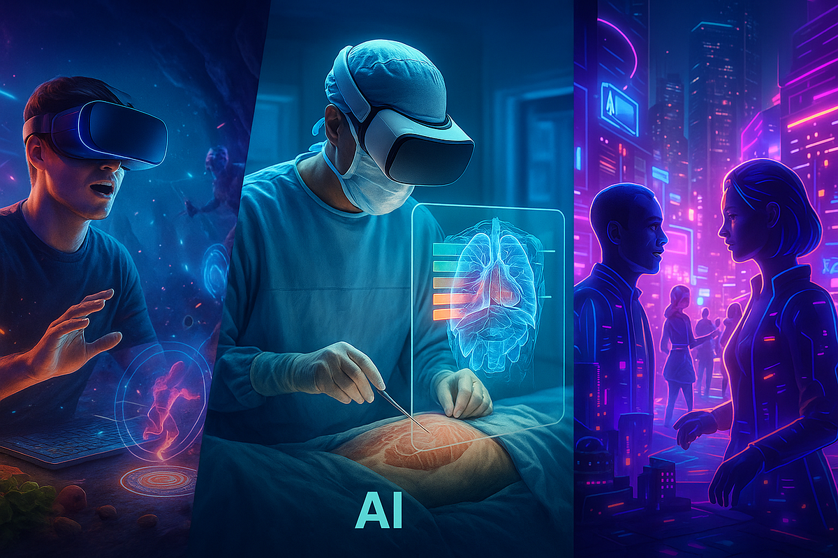AI Meets VR: Crafting Realities That Feel Alive | by Tejash Kumar | AI ...