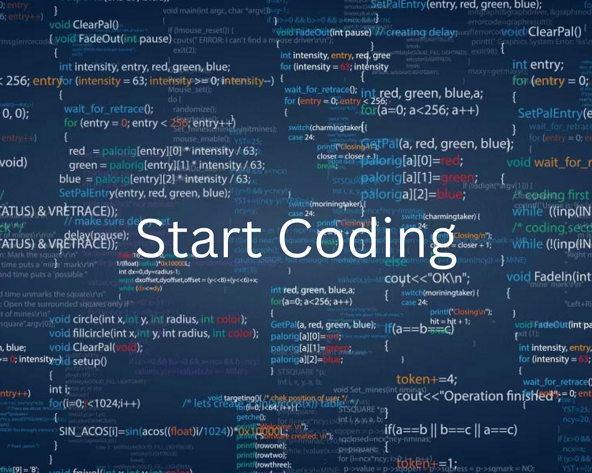 Starting A Work The Importance Of Beginning Your Coding Journey By A R Meena Aug 2024 Medium