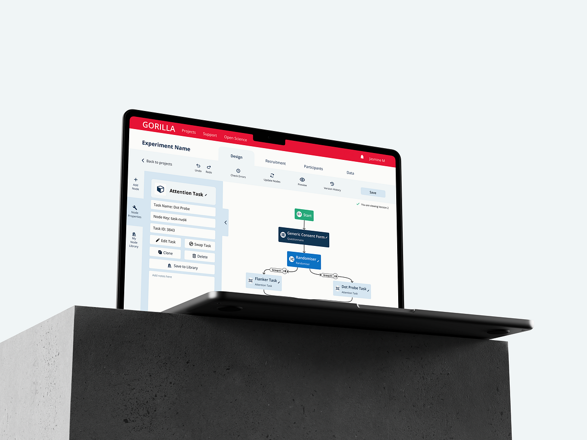 UI/UX case study: redesigning software for behavioural science | by Tom ...