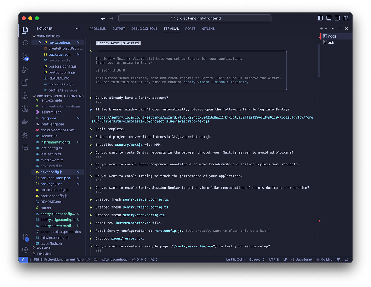 Monitoring Your Next.js Project with Sentry: A Comprehensive Guide | by Ferdinand Raja | Medium