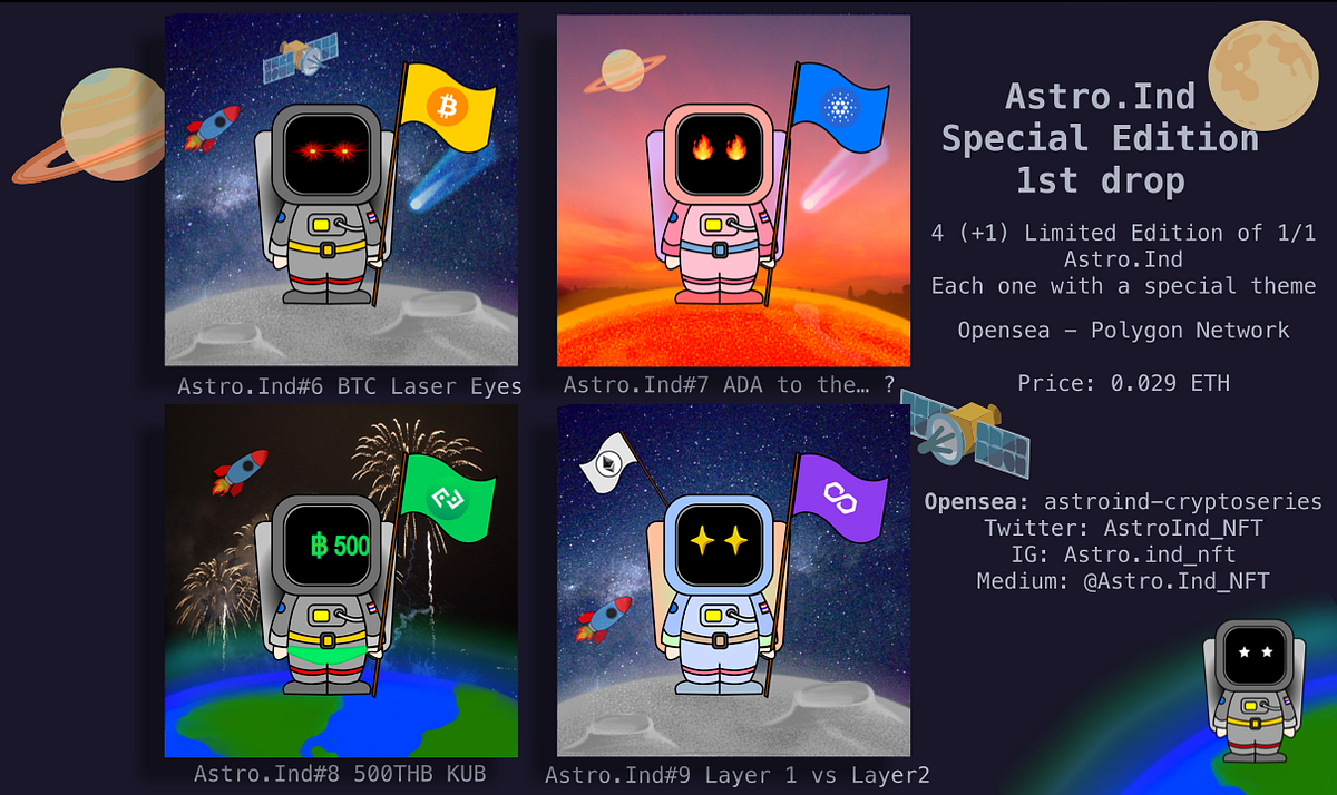 Astro.Ind Special Edition 1st drop is here! | by Astro.Ind_NFT | Medium