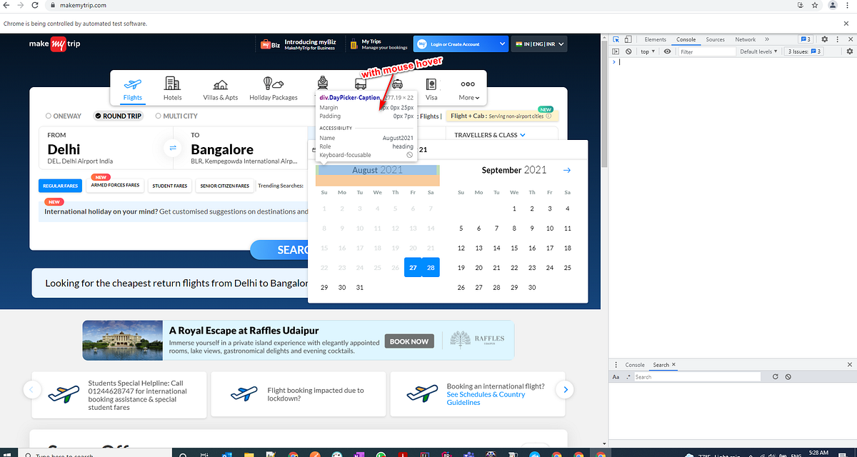 Selenium: How to locate an element Using CSS Selector in Google Chrome | by shiva oleti | Medium