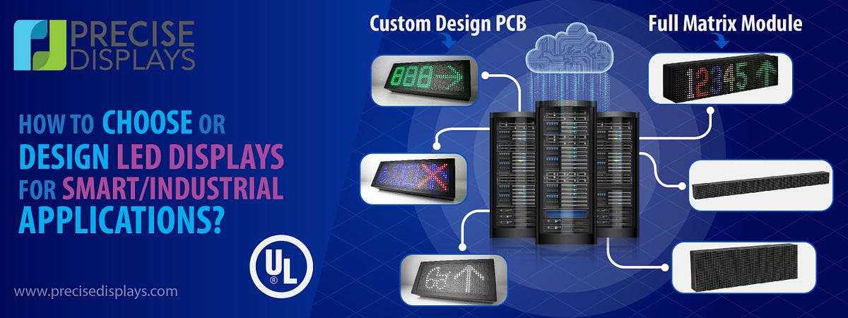 Design/Choose Displays for Industrial Applications | Precise Displays